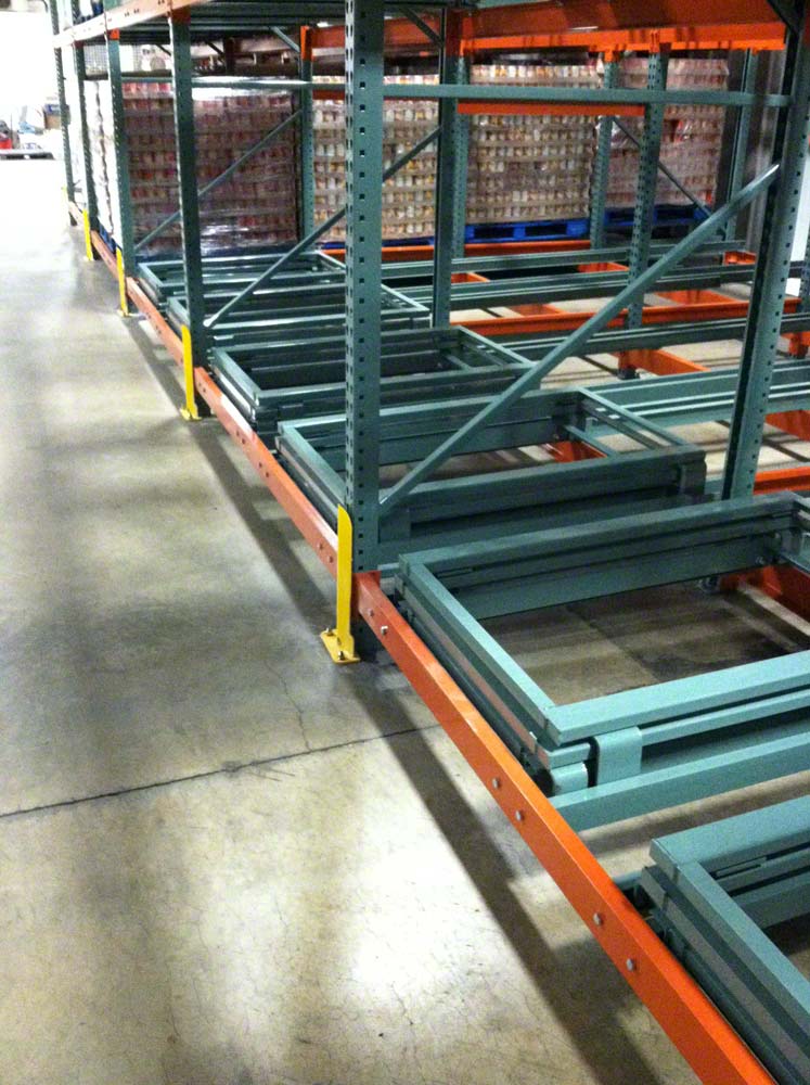 Push Back Racking Systems | Push-Back Racks - Interlake Mecalux