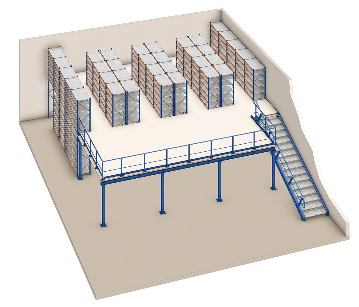 Wide Span Shelving | Wide Span Storage Racks - Interlake Mecalux
