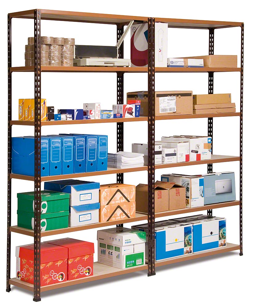 Boltless Shelving | Rivet Shelving - Interlake Mecalux