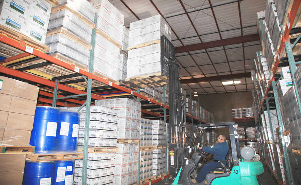 Example of Push-Back Racking for Desert Depot’s Warehouse - Interlake ...