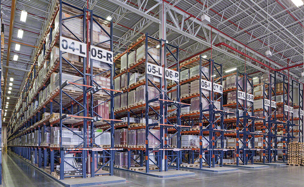 Cantilever, Wide Span and Pallet Racking for Porcelanosa - Interlake ...