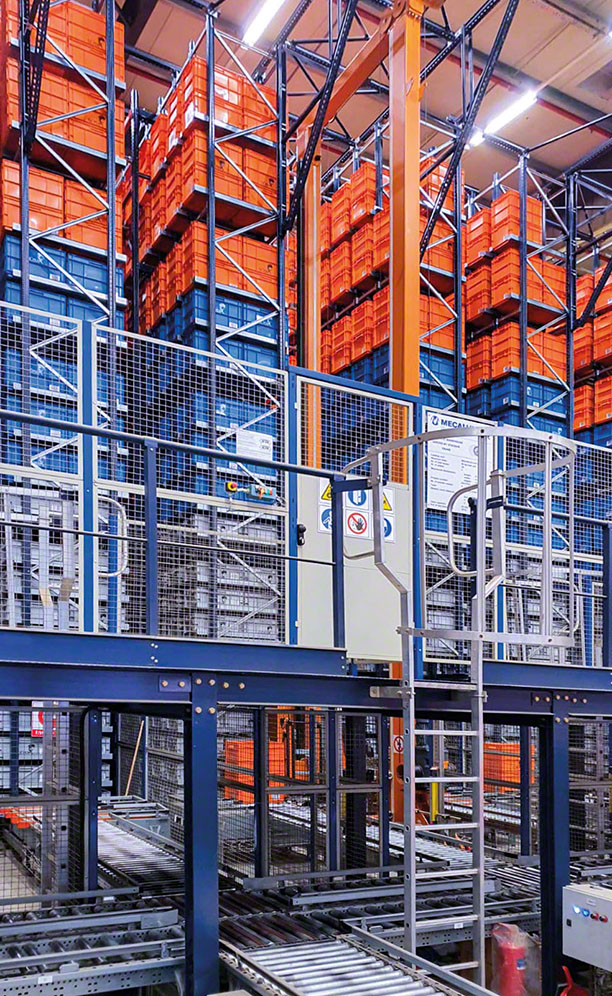 Zbeda Group: warehouse for car parts - Interlake Mecalux